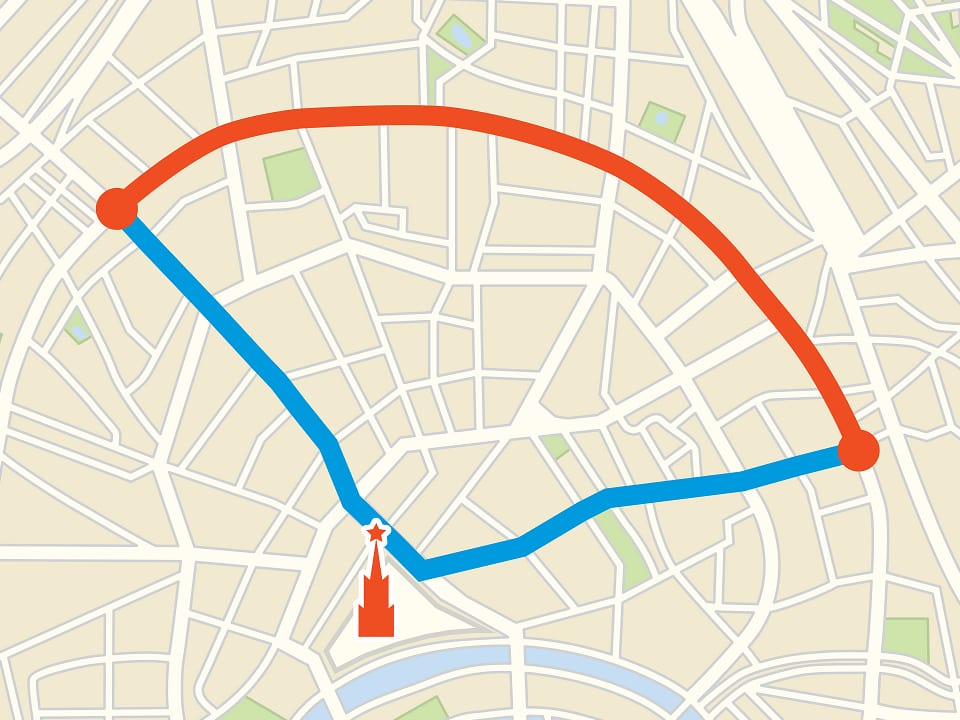 Walking tours / Sketches // Mathematical Etudes